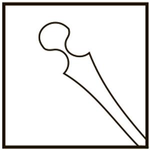 TMT113 Koch Nucleus Spatula With Notches · TITAN MEDICAL